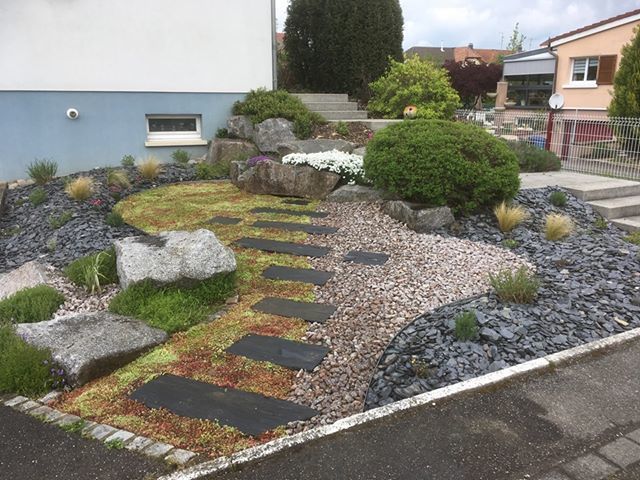 Végétaliser un talus avec du sedum pour moins désherber! - Toit végétalisé